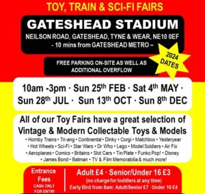Northern Toy Fair – For Toy, Train & Sci-Fi Fairs in Northern England ...